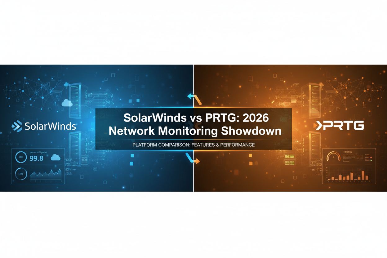 SolarWinds vs PRTG: 2026 Network Monitoring Showdown – SOFTECH STORE